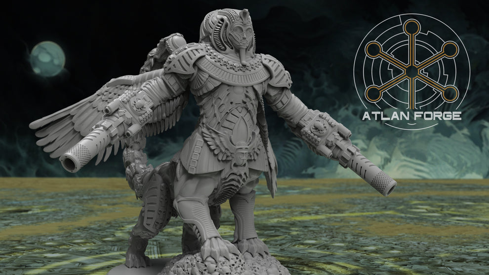 Aegyptian Battle Sphinx by Atlan Forge – Charisma Creations 317