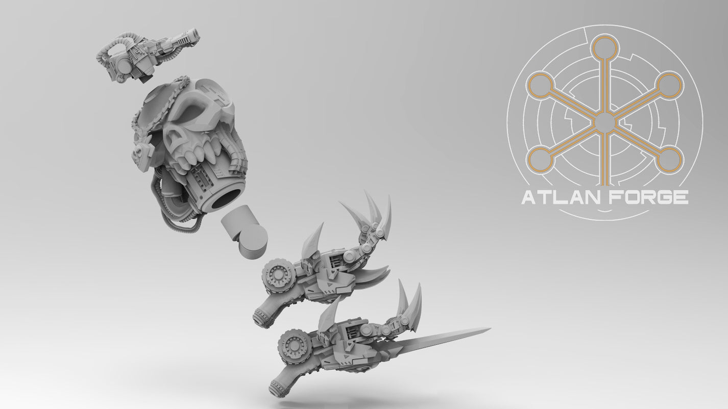 Hades Demon Dreadnought (3 Scaled Options) by Atlan Forge – Charisma ...