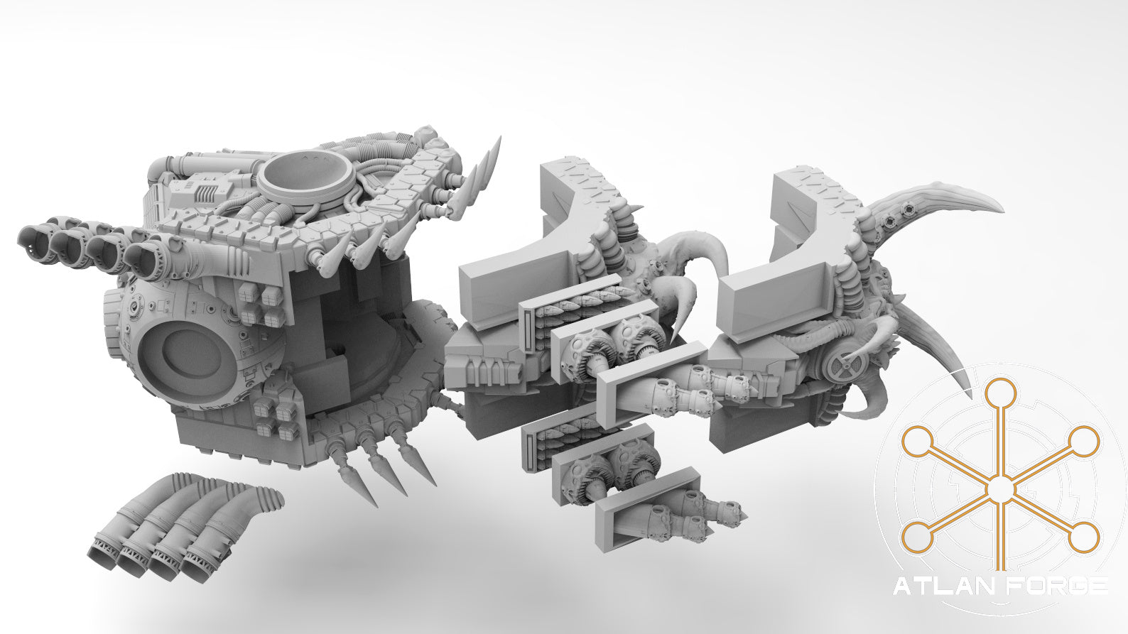 Hades Demon Dreadnought (3 Scaled Options) by Atlan Forge – Charisma ...