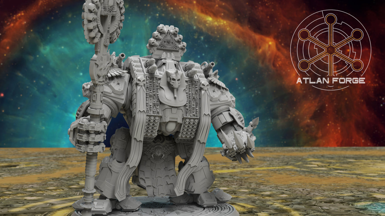 Aegyptian Royal Dreadnought (3 Scaled Options) by Atlan Forge ...
