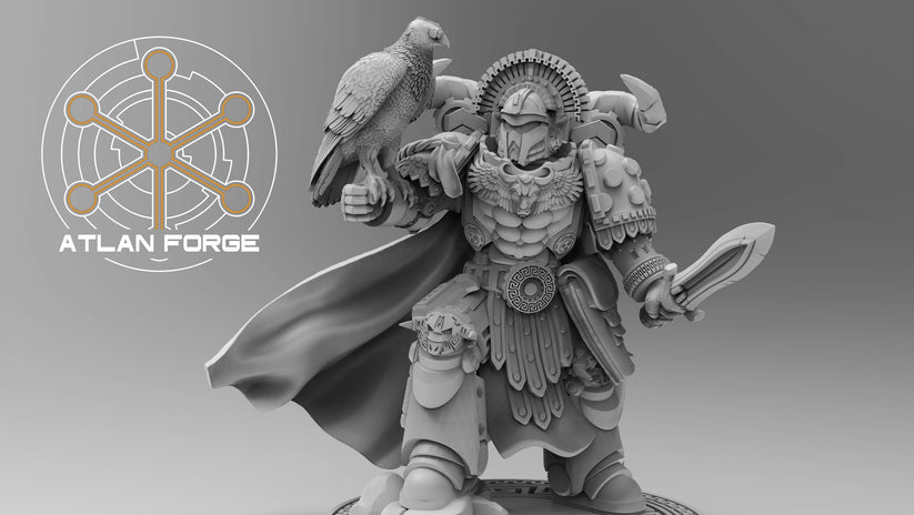 Minoan Commander Hierax by Atlan Forge – Charisma Creations 317