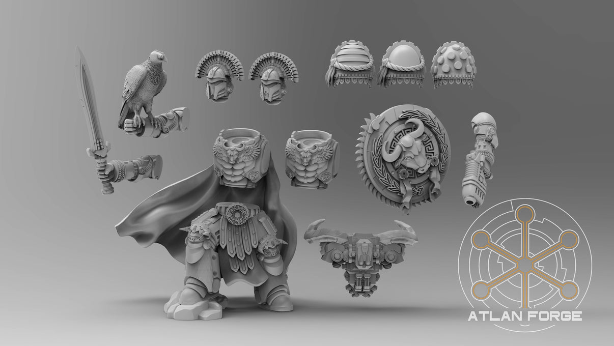 Minoan Commander Hierax by Atlan Forge – Charisma Creations 317