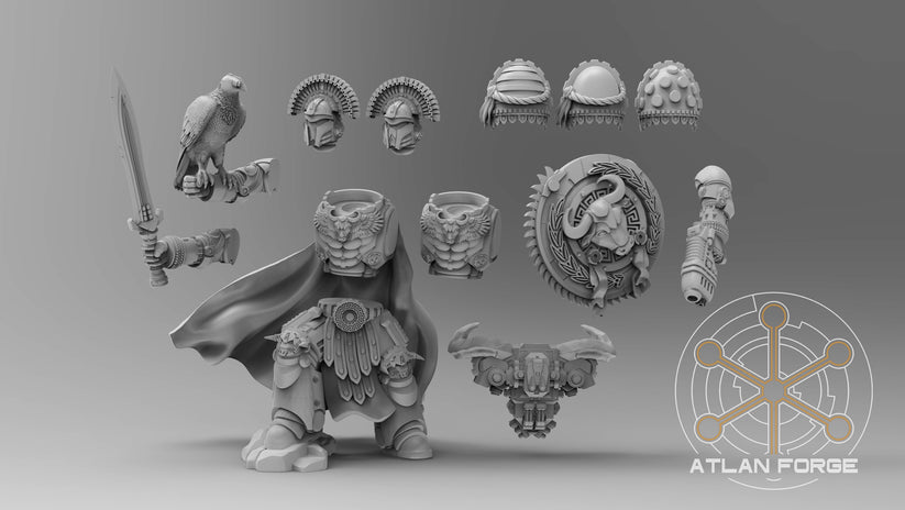 Minoan Commander Hierax by Atlan Forge – Charisma Creations 317