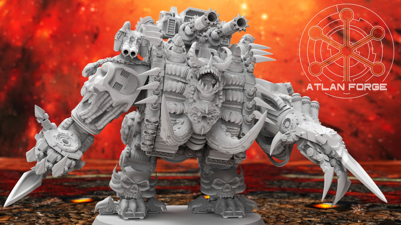Hades Demon Dreadnought (3 Scaled Options) by Atlan Forge – Charisma ...