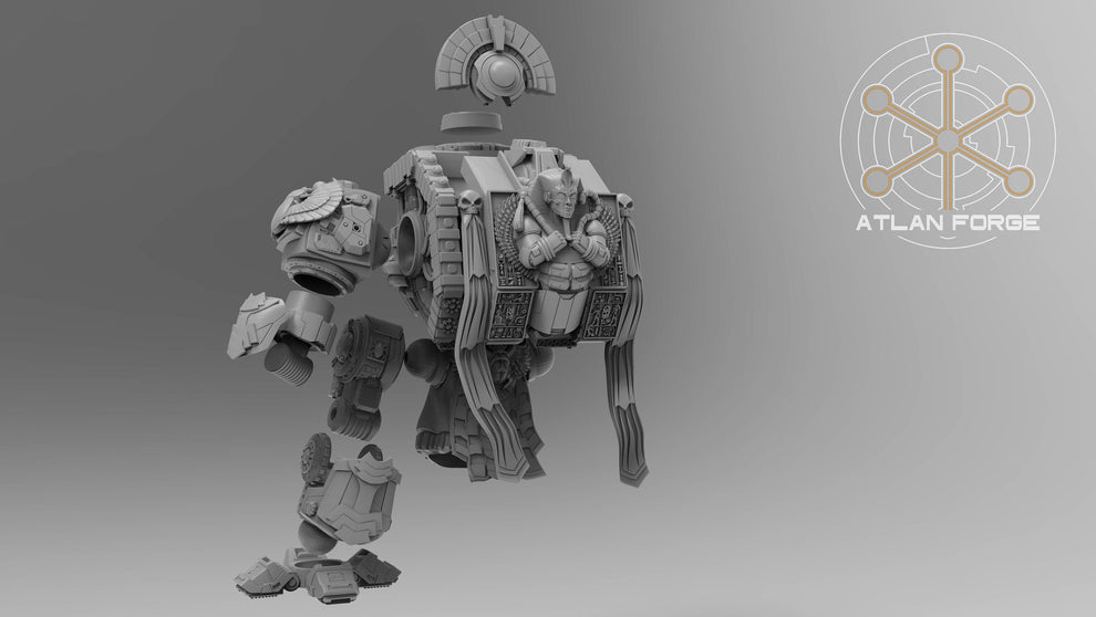 Aegyptian Royal Dreadnought (3 Scaled Options) by Atlan Forge ...